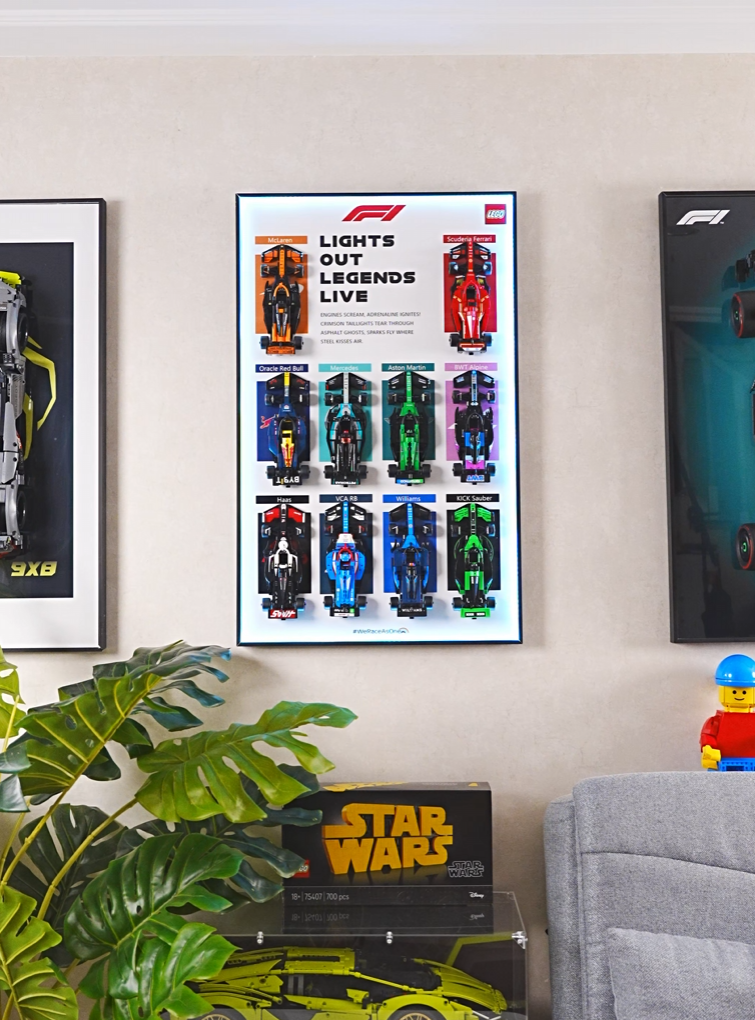 LEGO F1 Display Frame for Speed Champions Series 2025: A Tribute to Ra ...