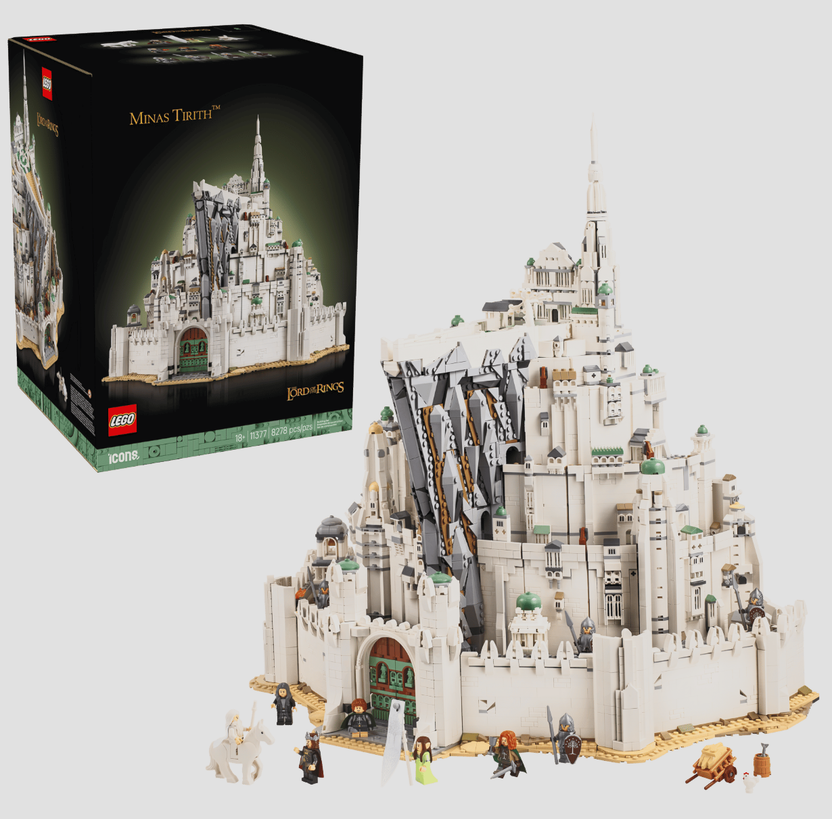 Best LEGO 11377 Display Ideas — Minas Tirith, the White City of Gondor ...